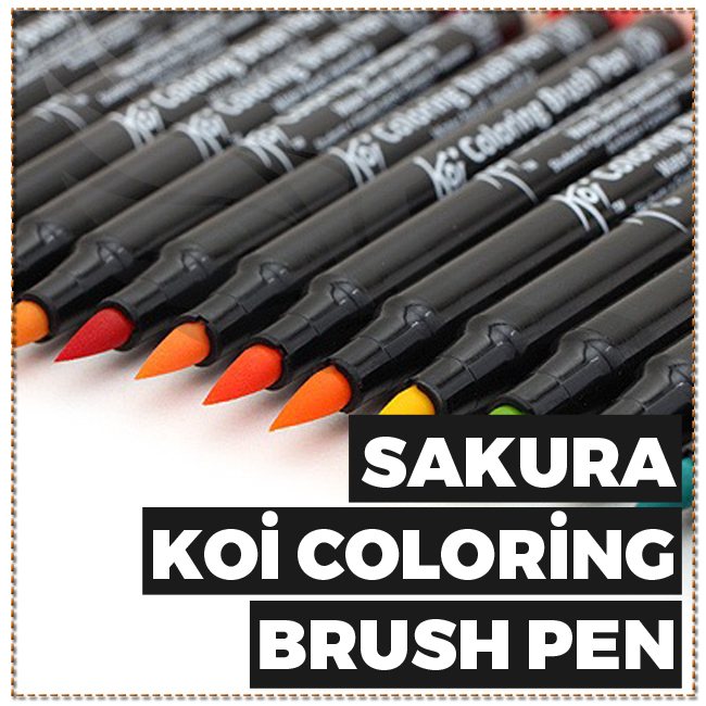 Sakura Koi Coloring Brush Pen